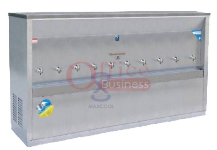 MAXCOOL ตู้ทำน้ำเย็นสแตนเลส 10 ก๊อก รุ่น MC-10P อุปกรณ์เครื่องใช้ ...