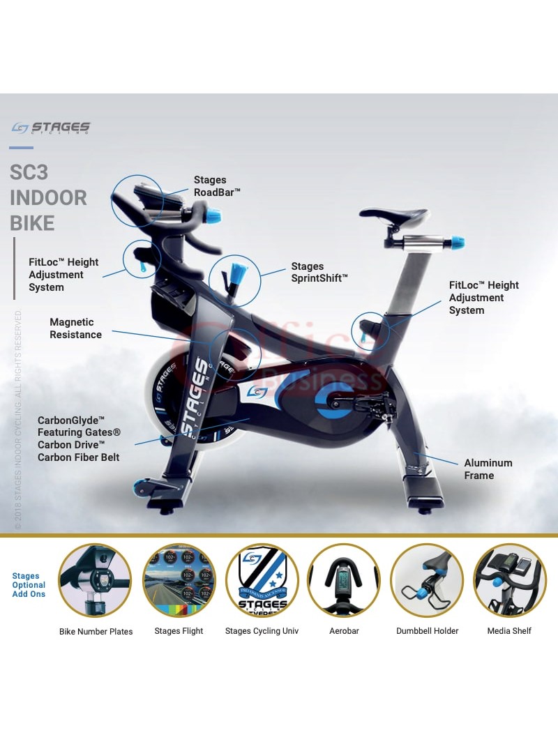 Stages SC3 Indoor Cycling อุปกรณ์เครื่องใช้สำนักงาน เครื่องใช้สำนักงาน